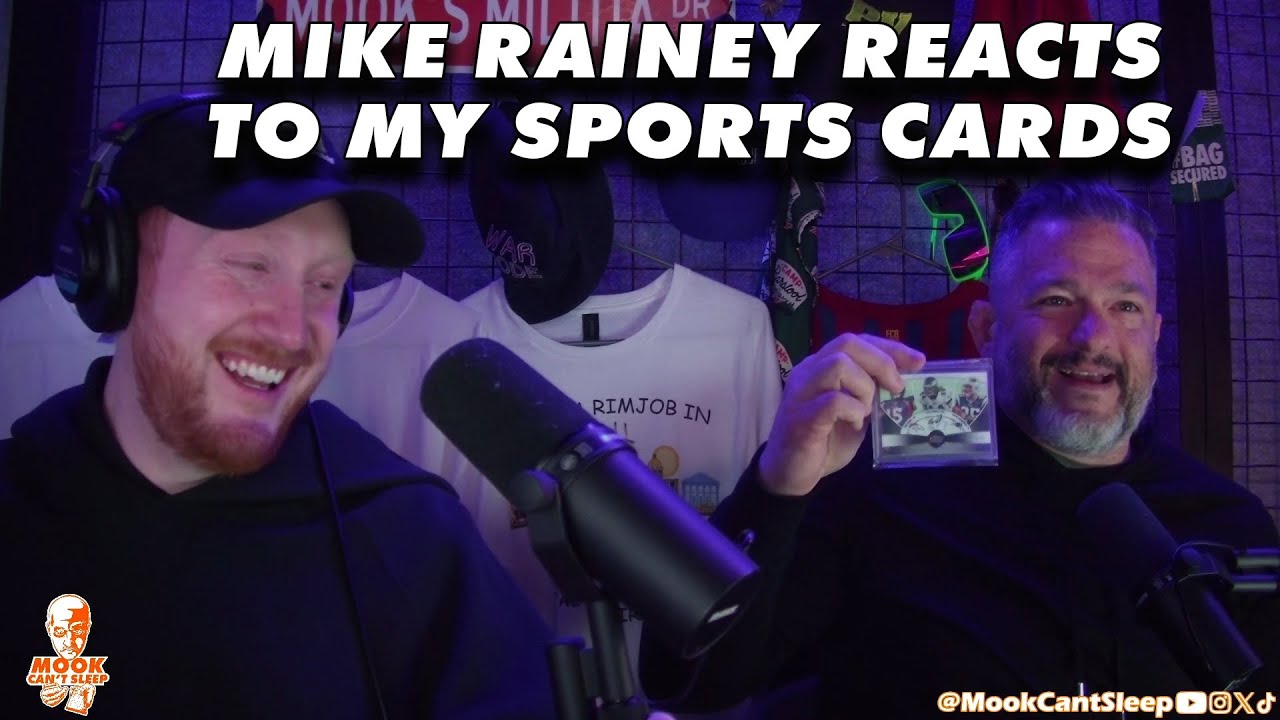 Mike Rainey Reacts To My Sports Cards - YouTube