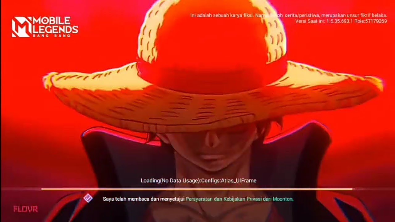 LOADING SCREEN MOBILE LEGENDS X MONKEY D LUFFY (ONE PIECE) |MLBB - YouTube