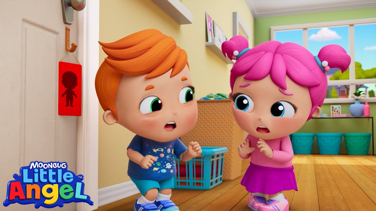 Doing Potty Dance Song | Little Angel | Cartoons and Nursery Rhymes for ...