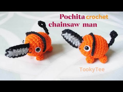 pochita chainsaw man free crochet pattern step-by-step and easy by ...