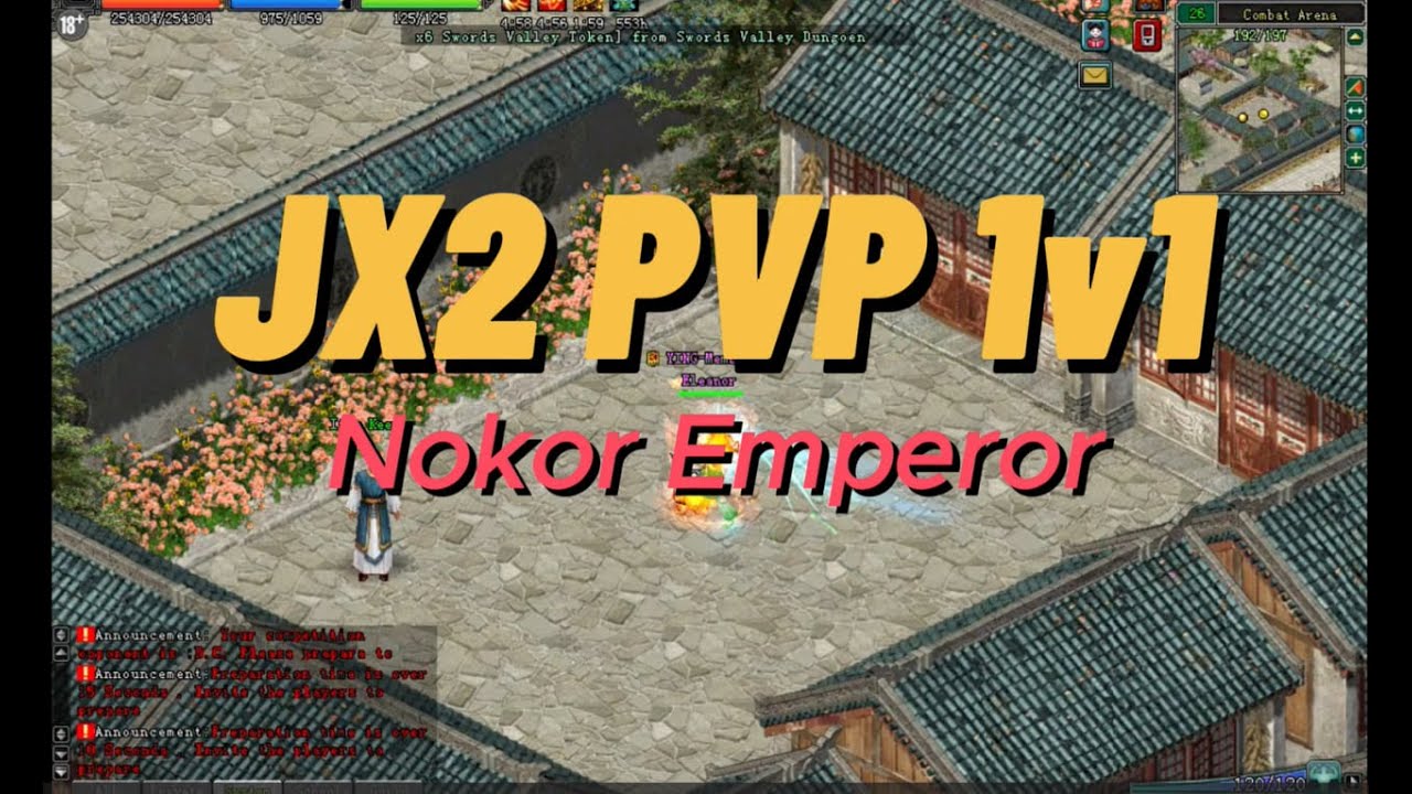 #jx2 @justicexwar2 PVP 1v1 BF / Nokor Emperor - YouTube