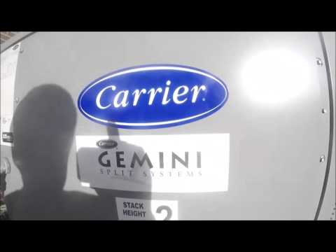 3 Carrier Gemini Packaged Air Conditioners - YouTube
