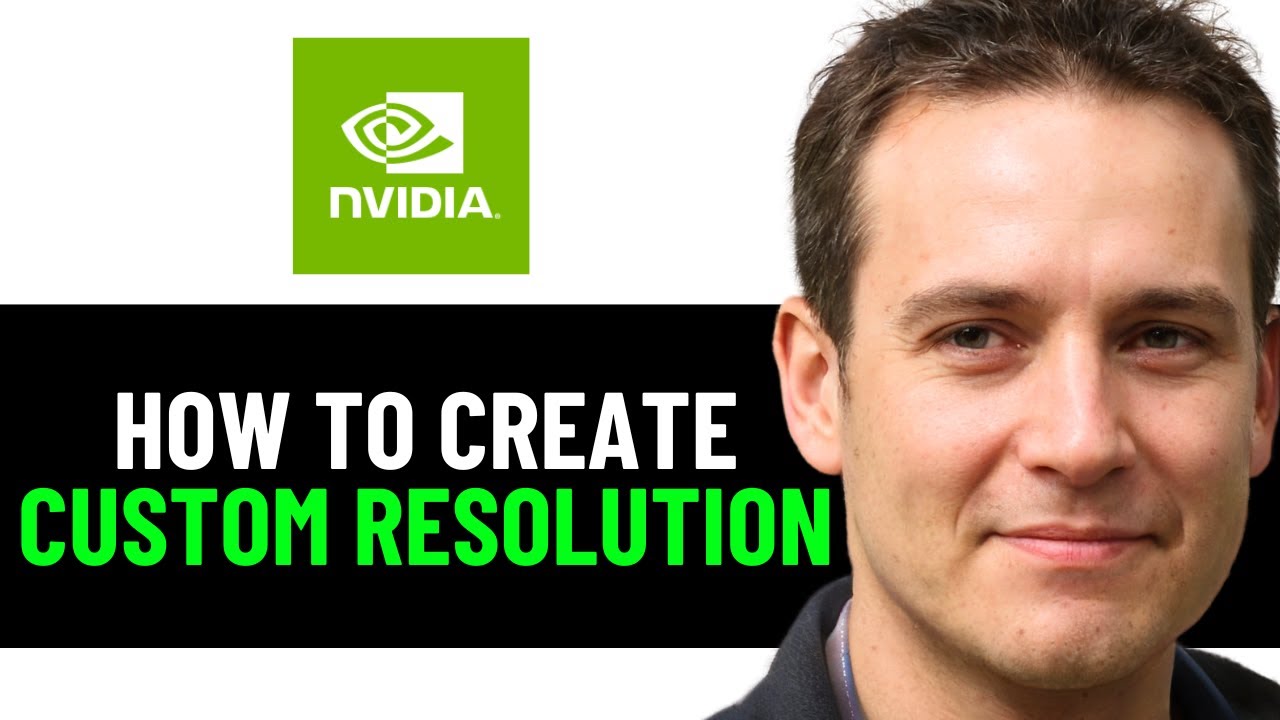How To Create A Custom Resolution On Nvidia Control Panel 2025! (Full ...