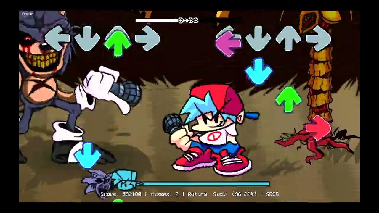 FNF Omnipresent V2 The Executable Entourage full week on kbh game - YouTube