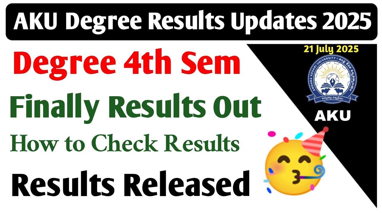 AKU Degree 4th Semester Exam Results Out AKU Degree Results Latest ...