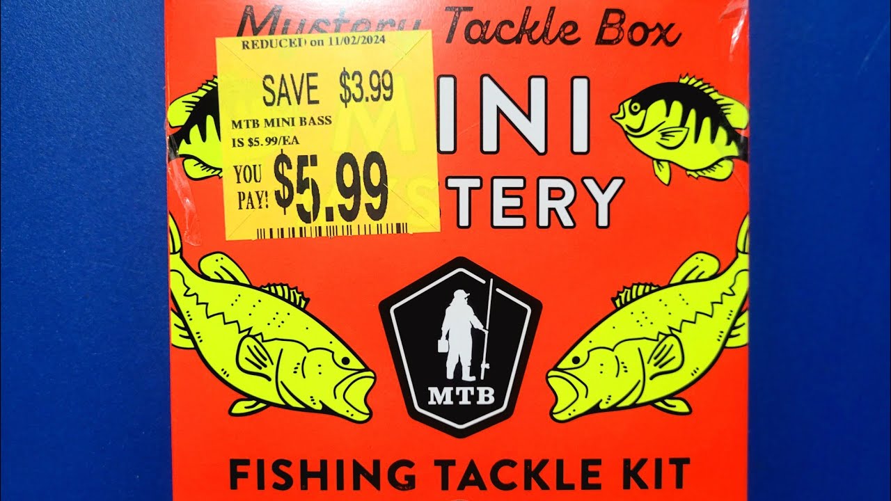 MINI mystery tackle box UNBOXING (I got robbed) - YouTube