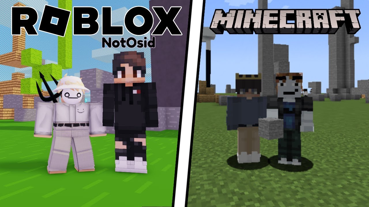 Roblox MINEPLAY (Roblox x Minecraft) - YouTube