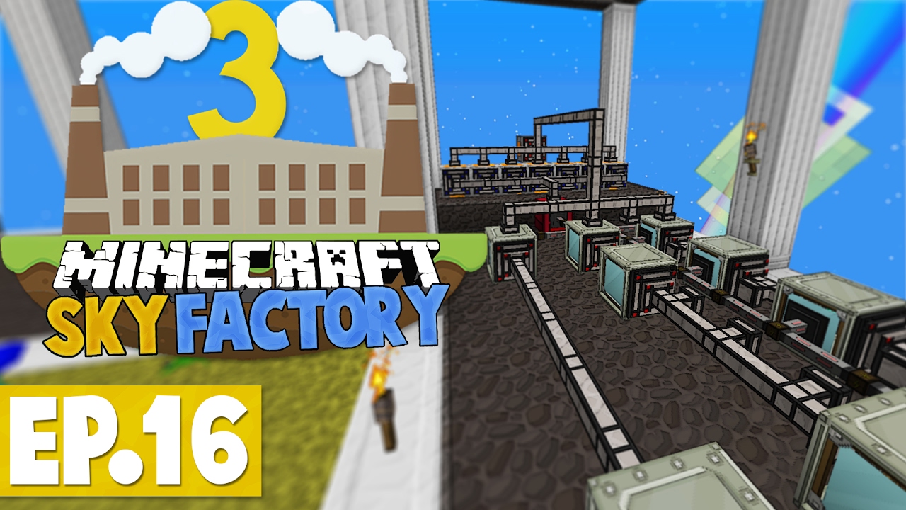 Minecraft Sky Factory 3 - Emoji! #16 [Modded Skyblock] - YouTube