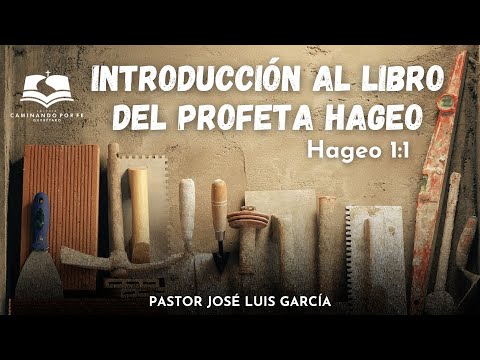 Introducción al Libro del Profeta Hageo - YouTube