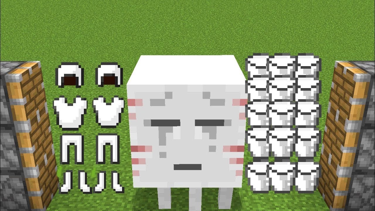 ghast armor + tower ghast + ghast buckets = ??? - YouTube