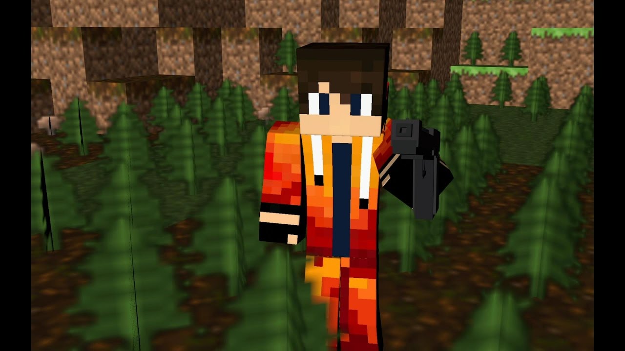 MINECRAFT: easy Character Animation 4K - YouTube