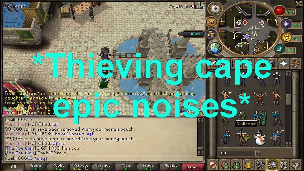 Cape #24 - 99 Thieving - YouTube