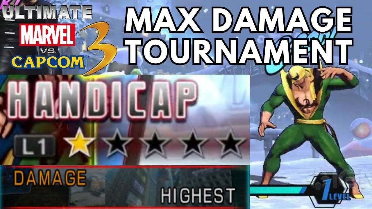 Craziest UMVC3 Tournament Format Max Damage Danger Room 2023 - YouTube