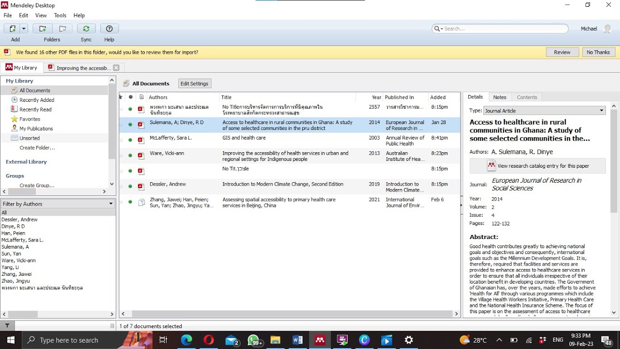 Using Mendeley With Ms Word : How to Use Mendeley in Word, Citation ...
