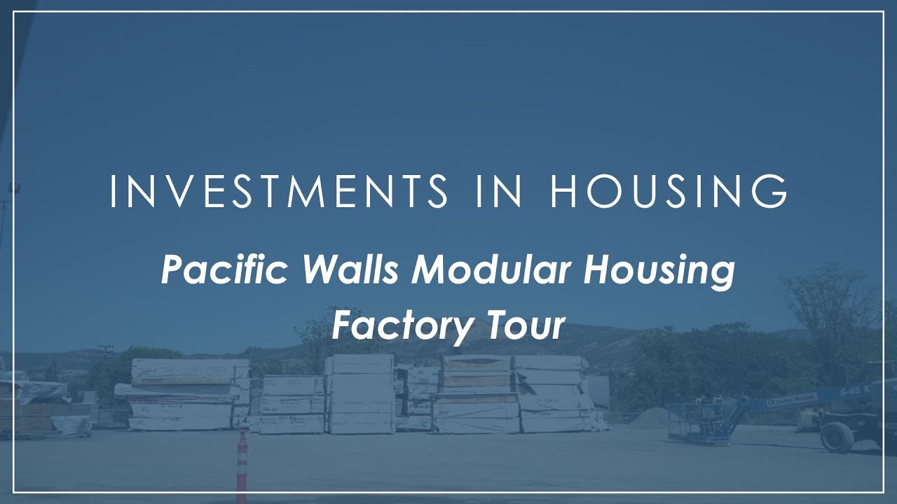 Pacific Walls Modular Housing Factory Tour - YouTube