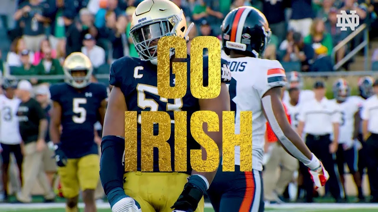 @NDFootball | Go Irish, Beat SC (2019) - YouTube