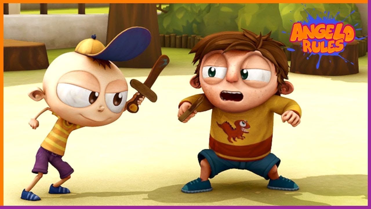 Wanna Piece of Me ? | Angelo Rules | 30' Compilation | Cartoon - YouTube