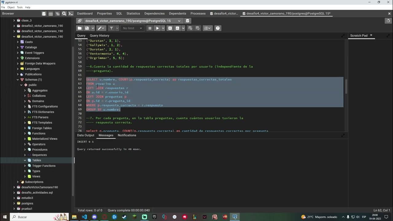 Prueba - SQL - YouTube