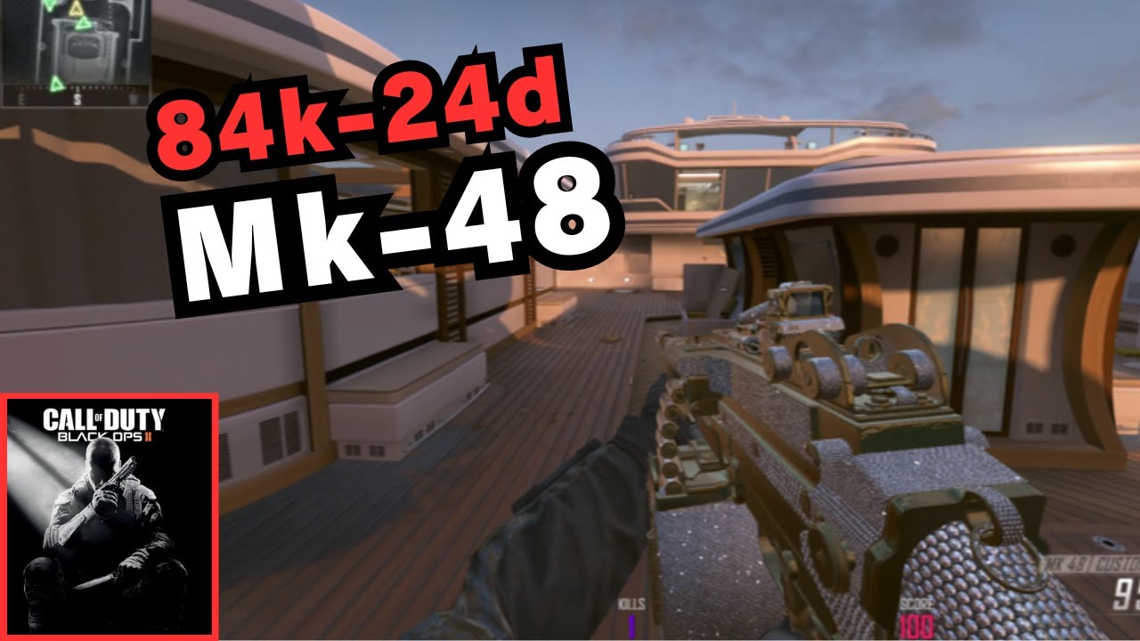 【CoD:BO2】ファインダーMk-48で84k24d【PC】 - YouTube