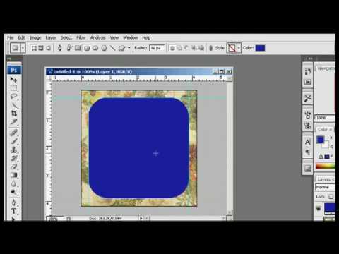 Round Rectangle Tool - YouTube