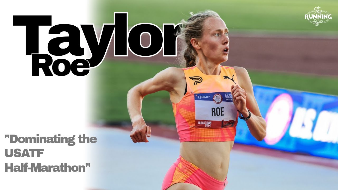 How Taylor Roe Won The USA Half Marathon Championships! - YouTube