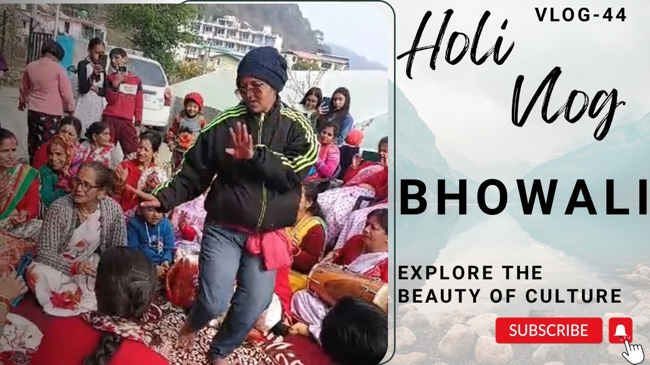 Kumauni Holi vlog !! Haldwani to Bhowali ride !! हैप्पी होली 🥰!! #holi ...