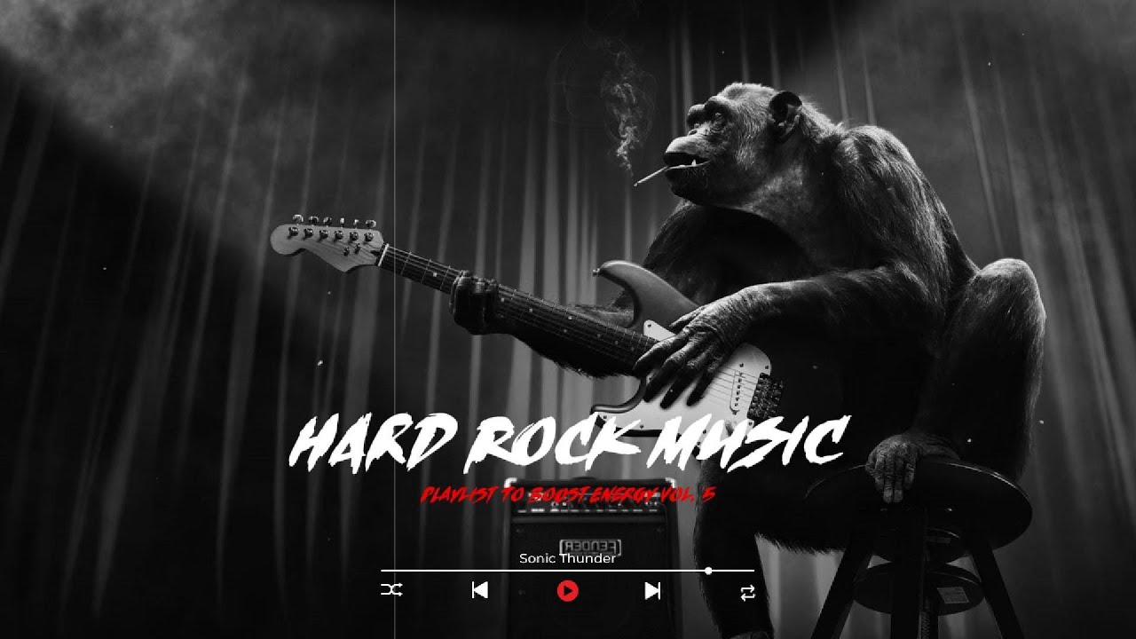 Hard Rock Music Playlist to Boost Energy Vol.5 - [ Powerful Hard Rock ...