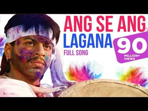 Ang Se Ang Lagana LOFI Holi Song  Darr  Shah Rukh Khan, Juhi, Sunny Deol | ft. Lofi Hind @lofihind