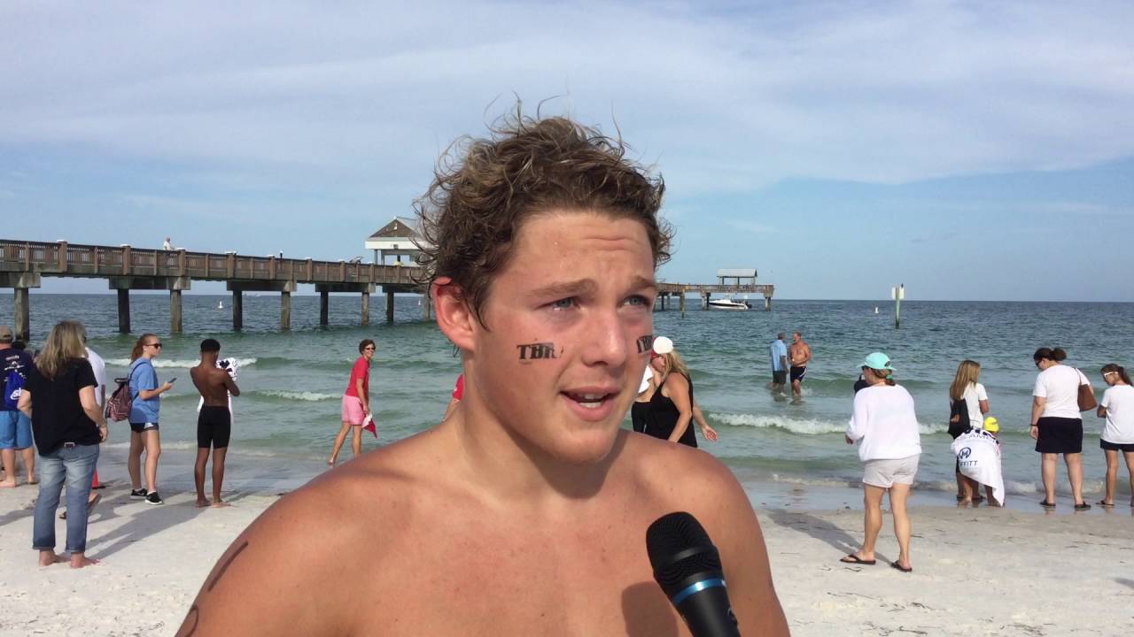 Zane Richardson at Swim Across America - YouTube