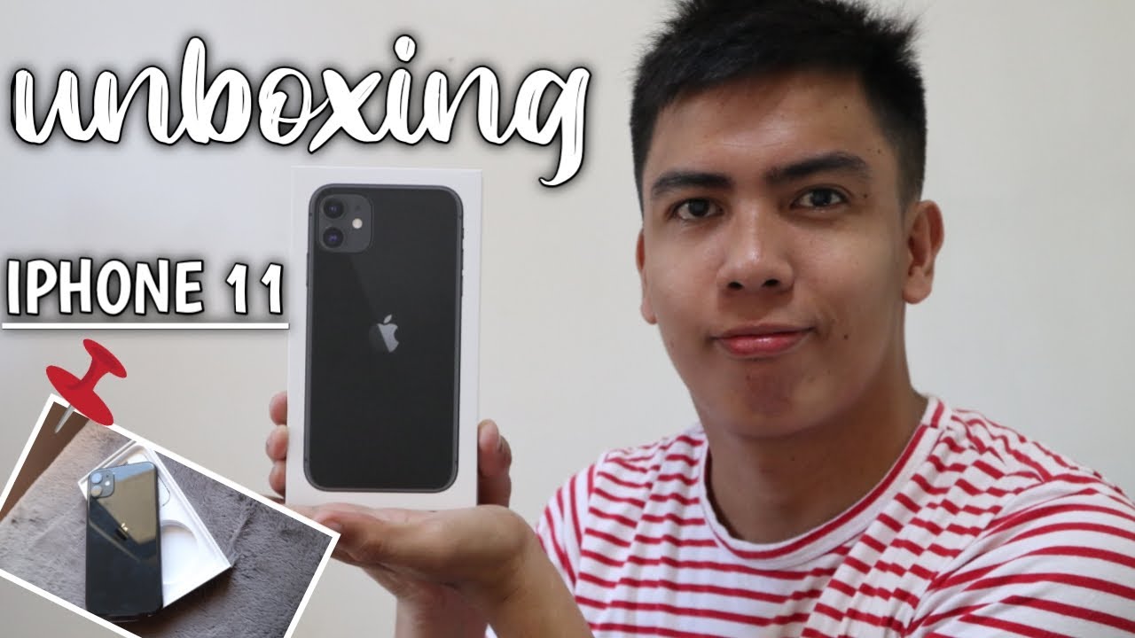 iPhone 11 Black Unboxing 2021 - YouTube