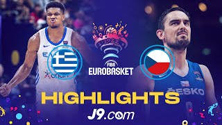 Greece 🇬🇷 - Czech Republic 🇨🇿 | Round of 16 | Game Highlights - FIBA # ...