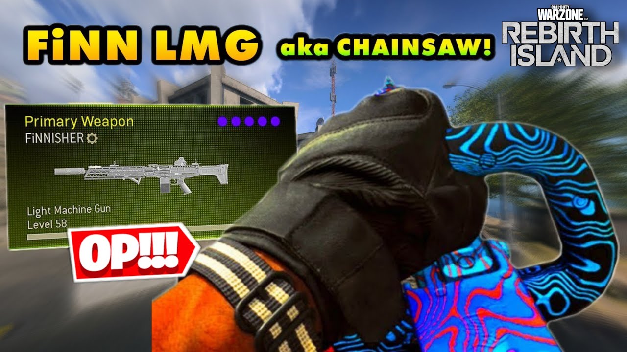 This HIPFIRE LMG is INSANE on REBIRTH REINFORCED - The FINN LMG on ...