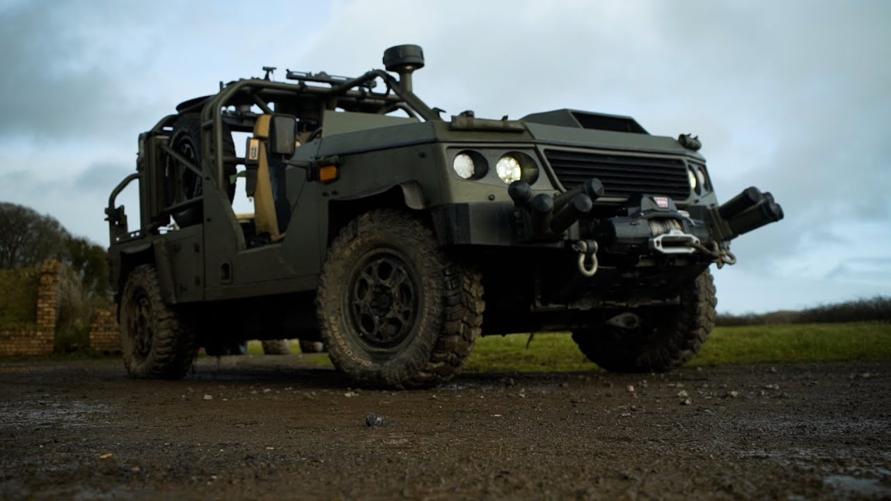 Supacat LRV Digital Vehicle Demonstration 2021 - YouTube