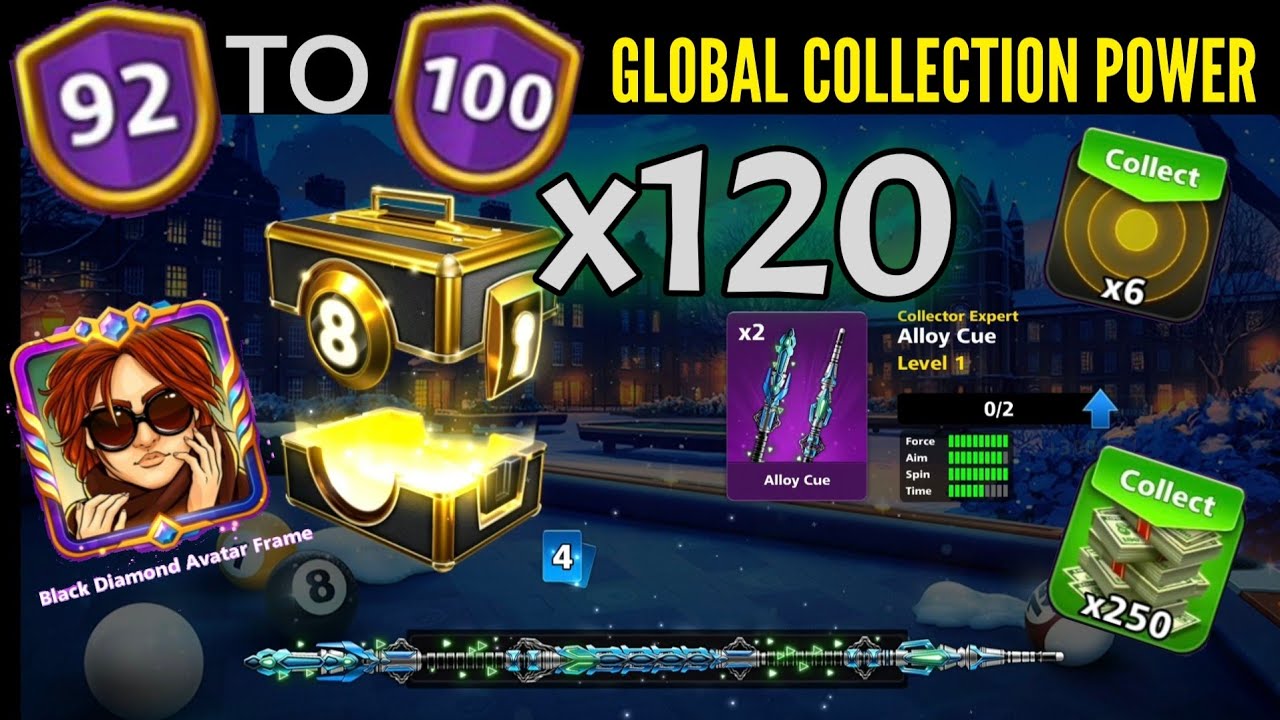 8 Ball Pool - I Opened 120 Expert Collector Boxes… and THIS Happened ...