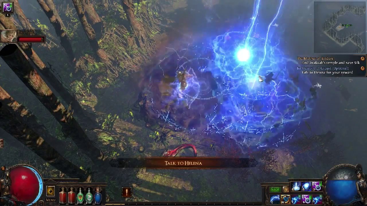Path of Exile: Elementalist (Witch) Level 58 - YouTube