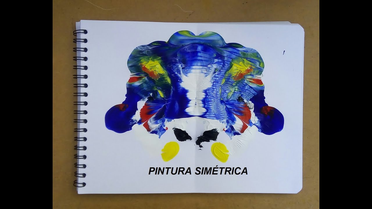 PINTURA SIMÉTRICA - YouTube