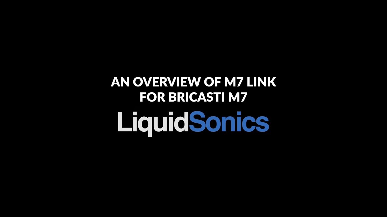 An Overview Of M7 Link For Bricasti M7 - YouTube