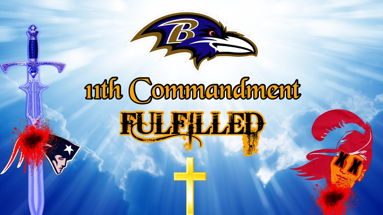 Nevermore Has FULFILLED… The 11th Commandment! #Ravens #Deflatriots # ...