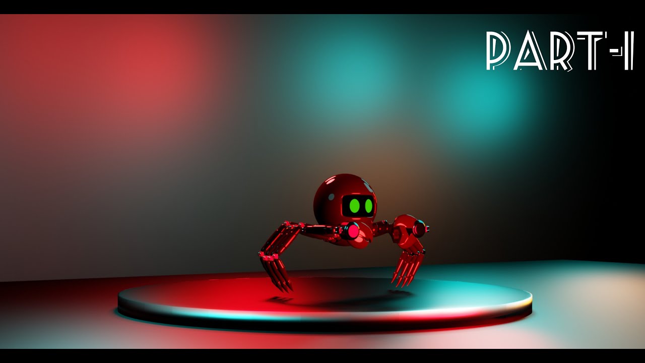 Crab Robot in Autodesk Maya Part-1 Unity creation - YouTube