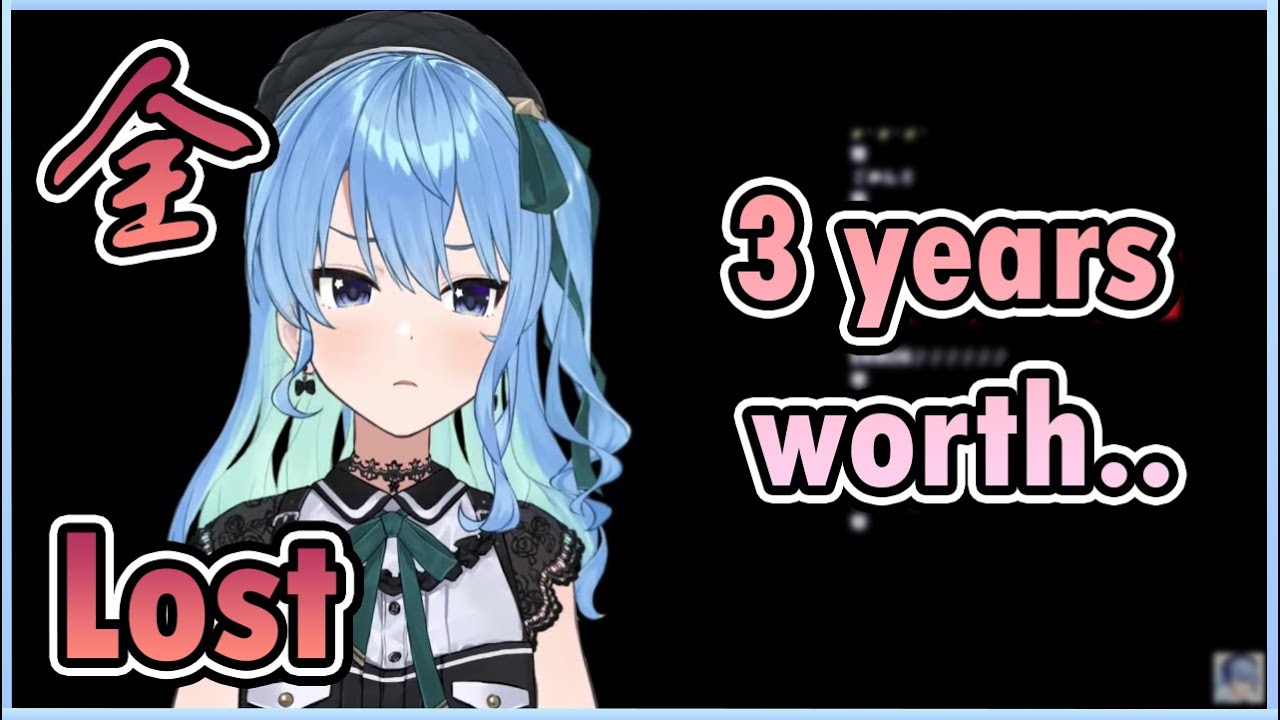 Things that Suisei lost after changing her computer【Hololive | Eng Sub ...