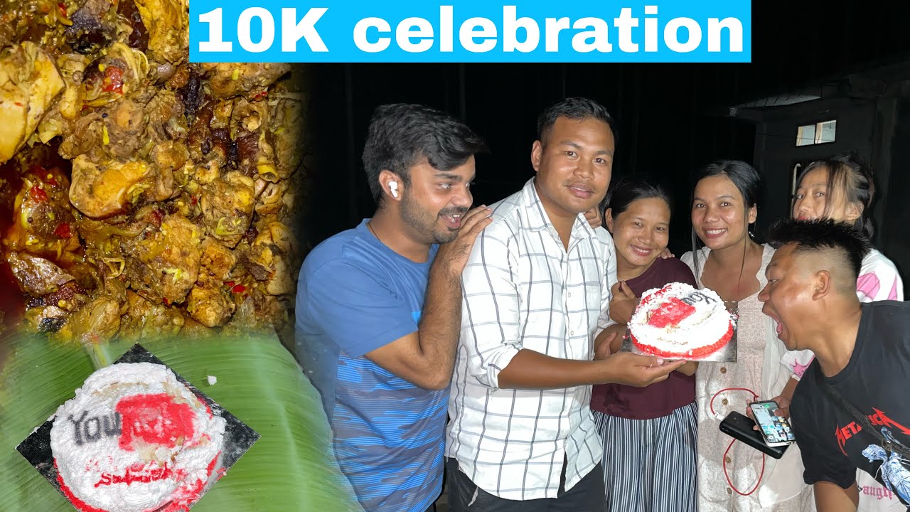 10K Subscribers Celebration with Friends | First YouTube Payment Party ...