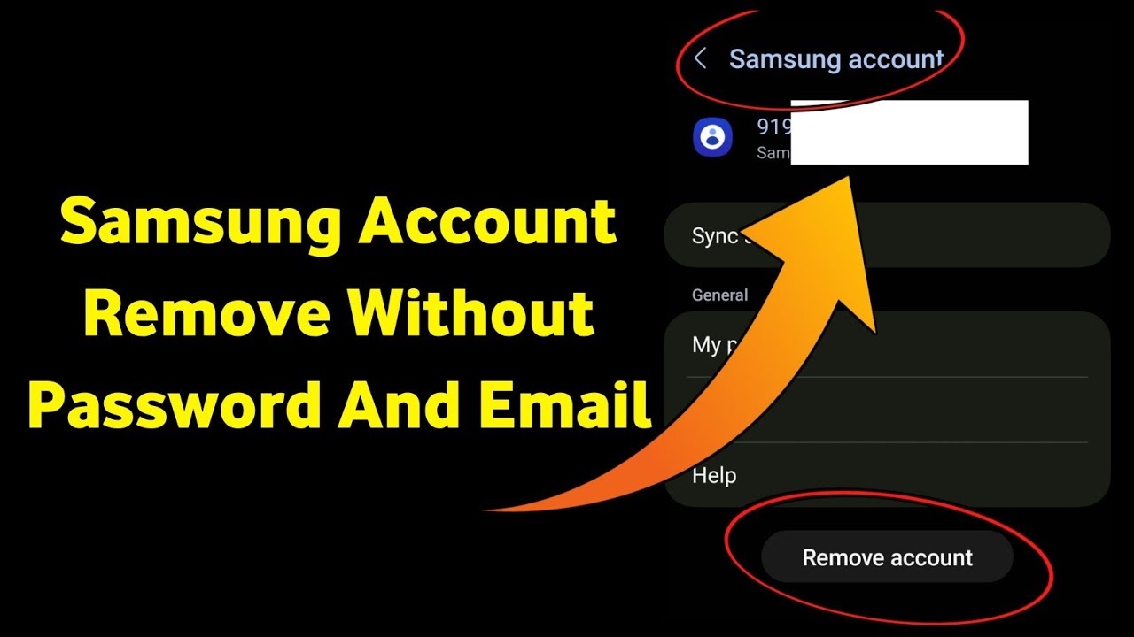 How To Remove Samsung Account After Hard Reset | Samsung Account Remove ...
