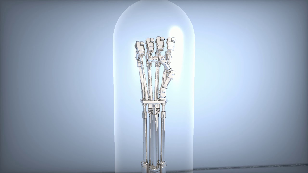 Realtime Rendering: Terminator T-800 (Model 101) - YouTube