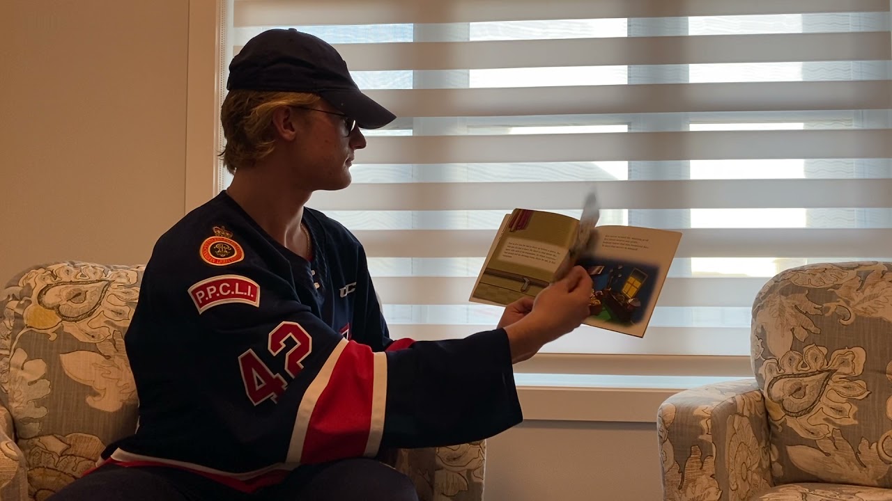 Drew Englot from Regina Pats reading Brady Brady - YouTube