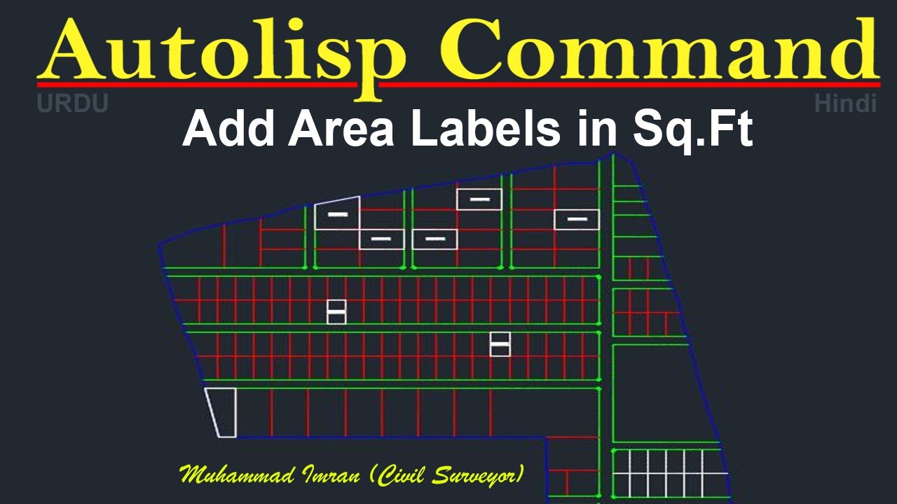 How To Add AREA LABELS In Square Feet Use Auto Lisp Command AutoLisp how-to-add-area-labels-in-square-feet-use-auto-lisp-command-autolisp