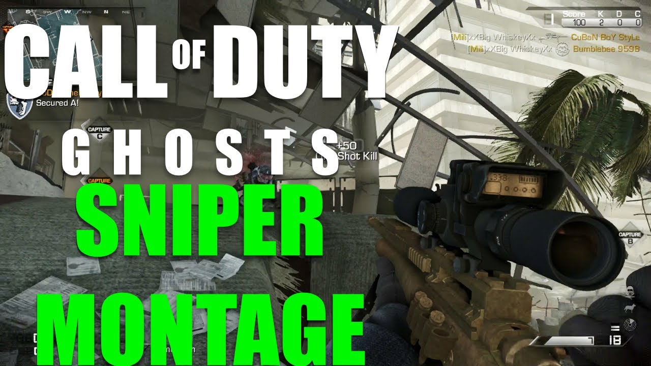 Call of Duty Ghost: Sniper Montage Trifecta(Quickscope,Noscope,Luck ...