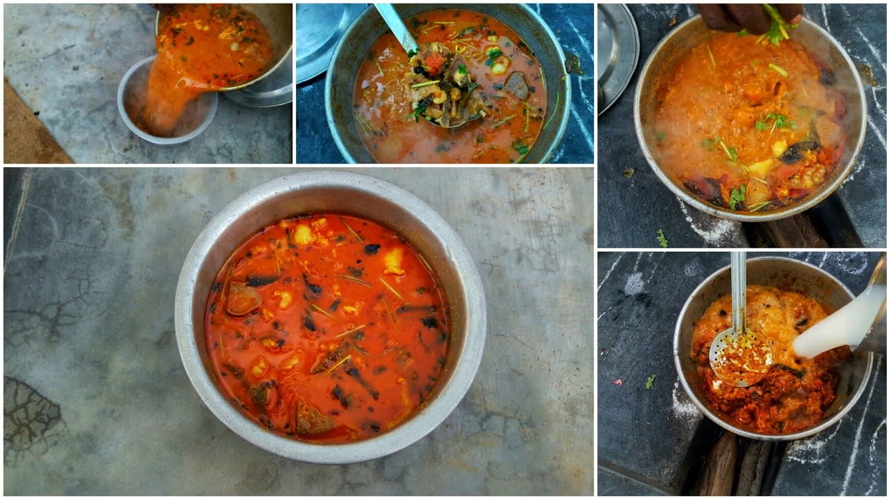Mutton kuzhambu | mutton curry | chettinad village cooking | Aattukkari ...