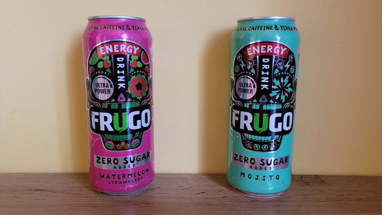 TEST FRUGO ENERGY DRINK WATERMELON STRAWBERRY I MOJITO - YouTube