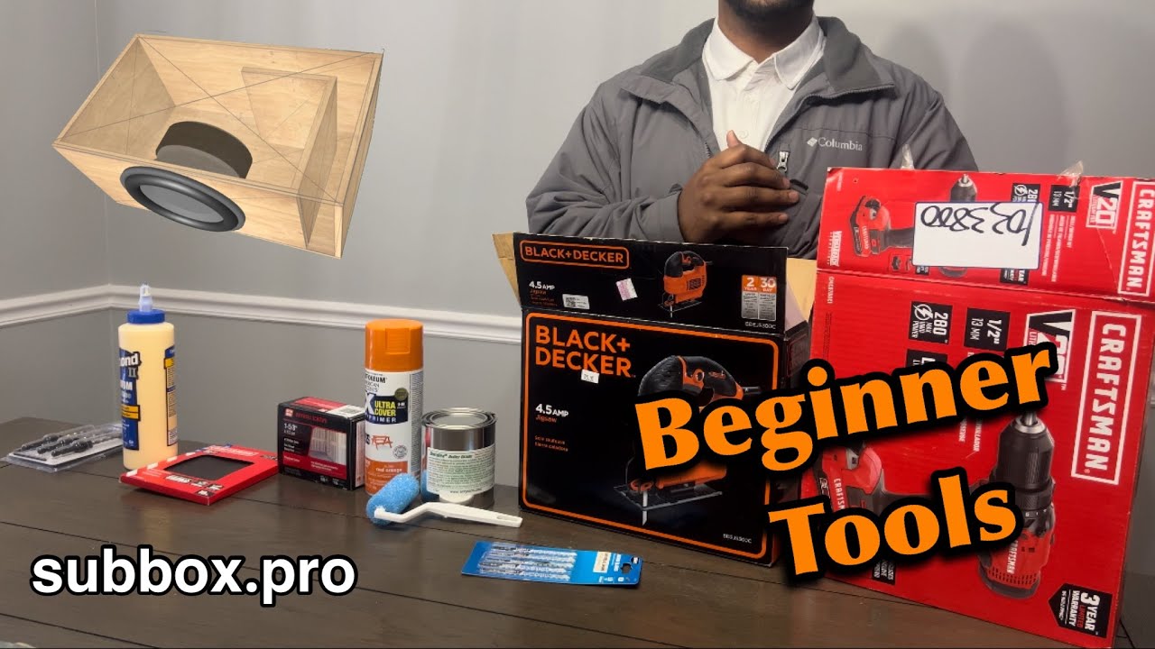 Building My First Subwoofer Box! | Part 1 - YouTube