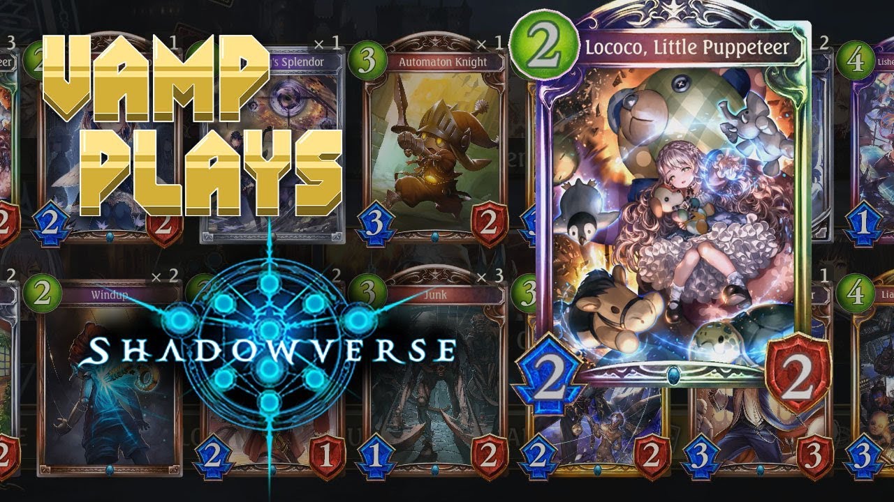 Shadowverse - Puppet Overlord Deck (Rotation) | Vamp Plays - YouTube